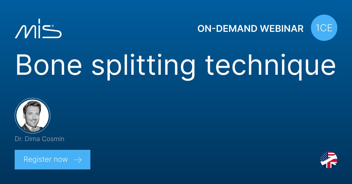 Bone splitting technique - Webinar - MIS Implants Academy